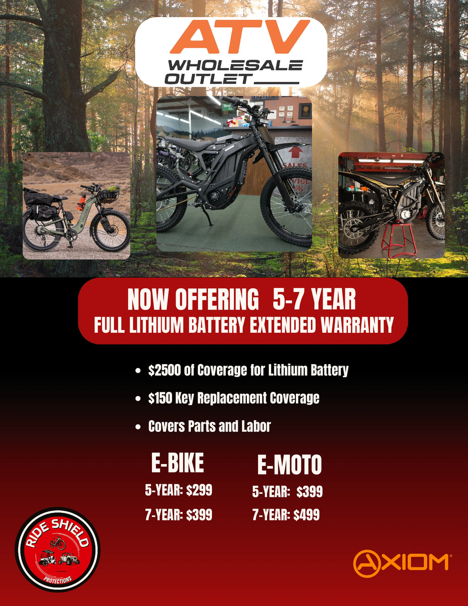 E-Bike 5-Year Extended Warranty | Automatically applied to the bike pu ...